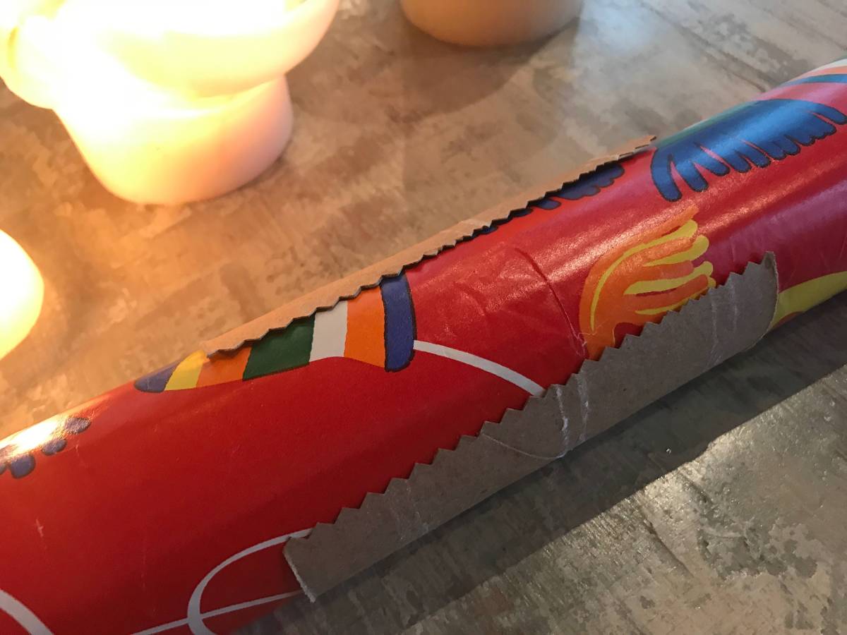 Easy Wrapping Paper Storage | Pioneering The Simple Life